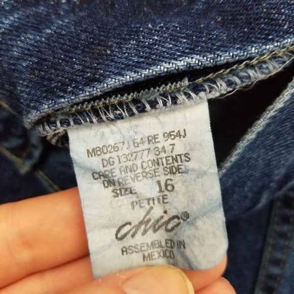 Vintage | Jeans | Vintage Dead Stock Chic Taper Leg Mom Jeans | Poshmark